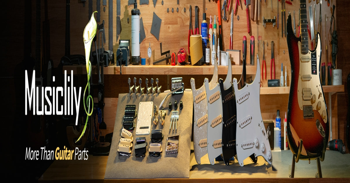 Schéma de câblage des micros style P90 - musiclily