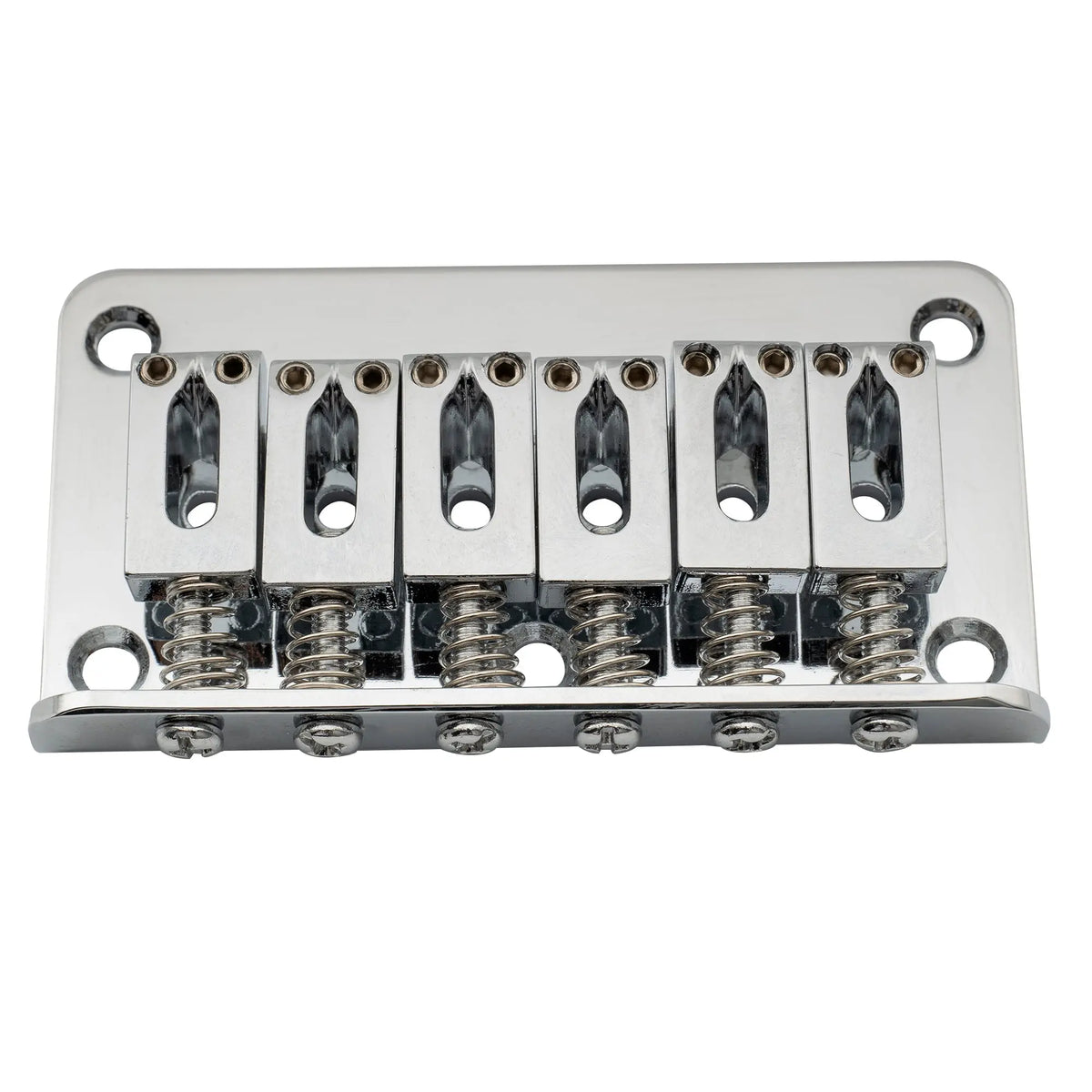 Musiclily 52.5mm Non-Tremolo Fixed Bridge for Strat Tele Style Guitar ...