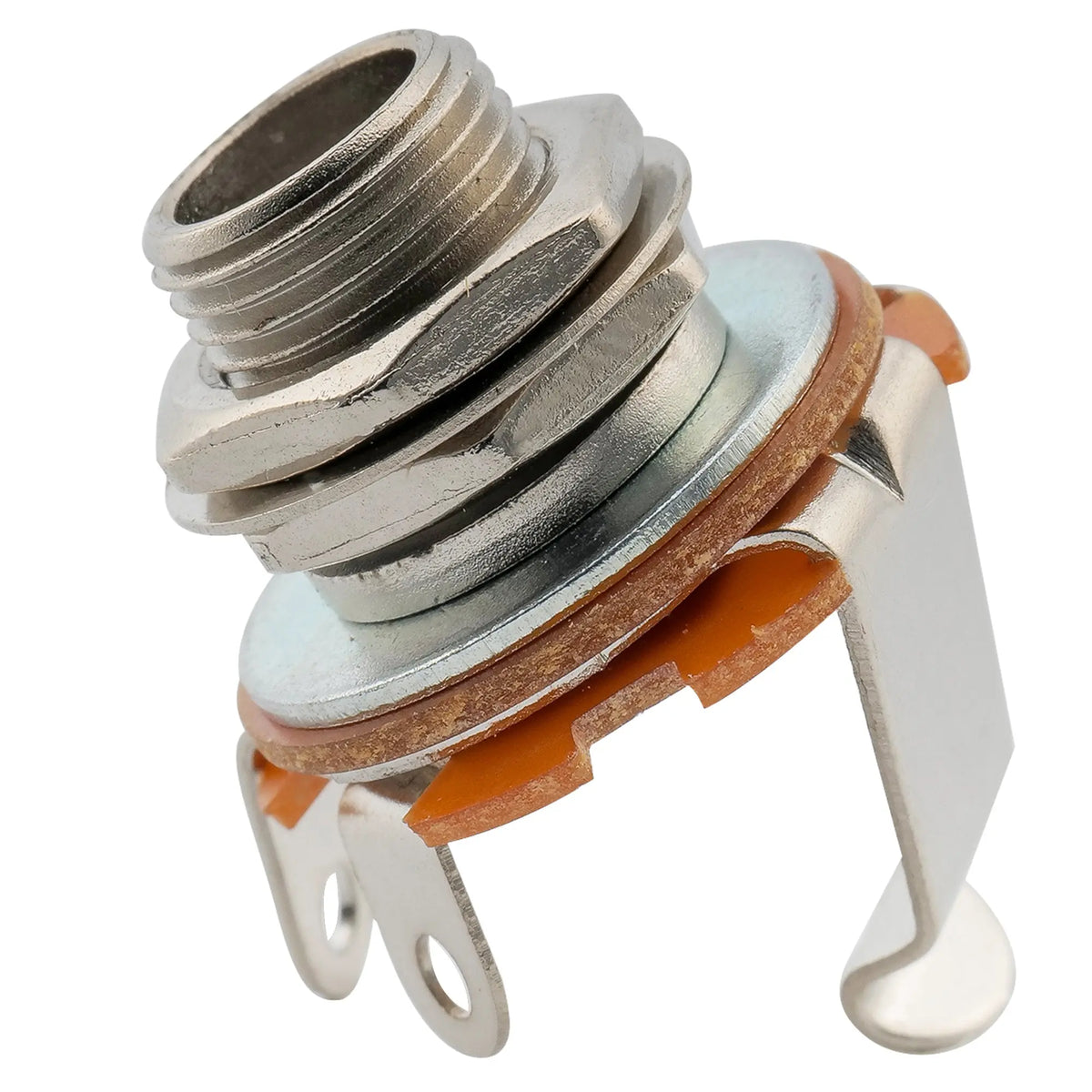 Musiclily 1/4 in 6.35mm Strat Tele Style Guitar Mono Output Jack Socket ...