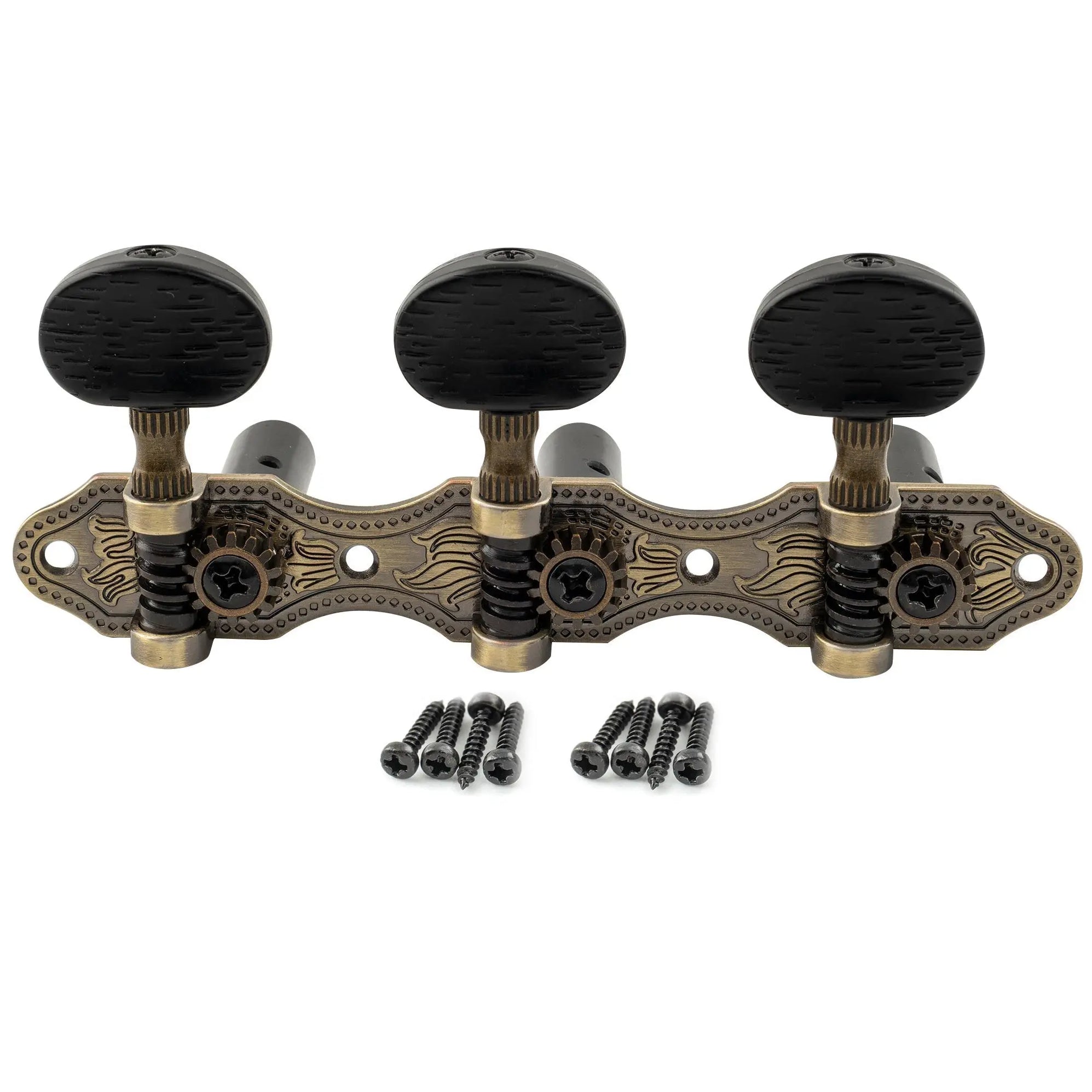 Musiclily 3X3 Baker Style Classic Guitar Tuning Key Machine Head Tuner ...