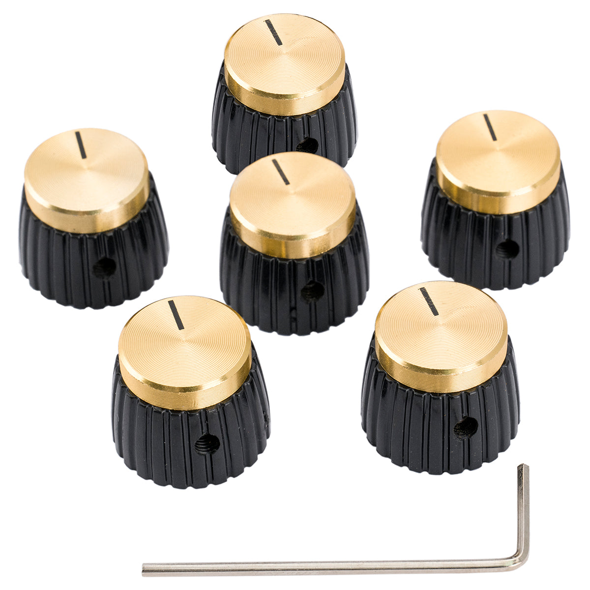Perilla universal a presión Musiclily con tornillo para amplificador ...