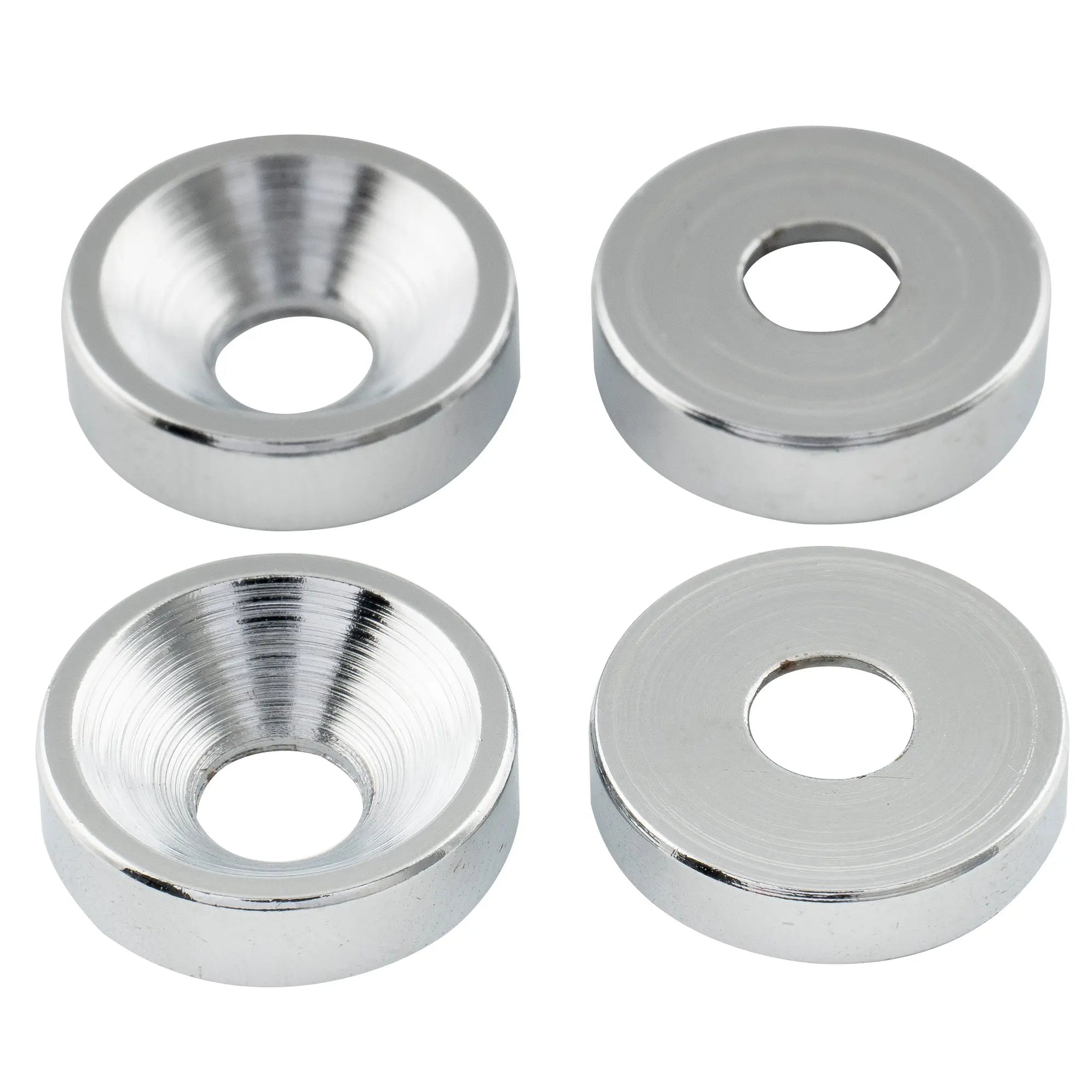 Musiclily 15mm Electric Guitar Bass Neck Joint Ferrules Bushings/Bolts ...