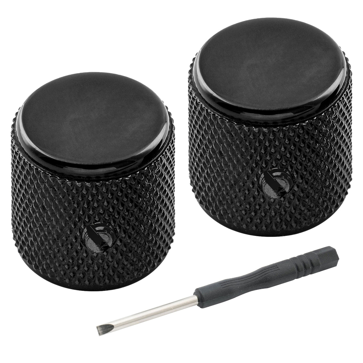 Musiclily 1/4 in Flat Top Universal Potentiometer Control Knob with ...