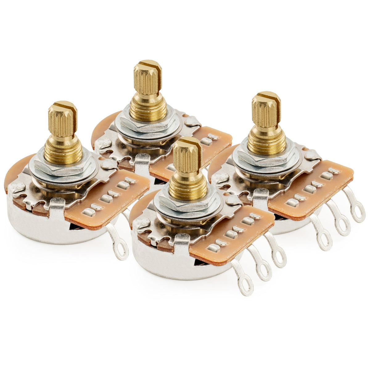 Musiclily Pro HD B1M Pots Brass Metric Split Short Shaft 6.5mm Linear ...
