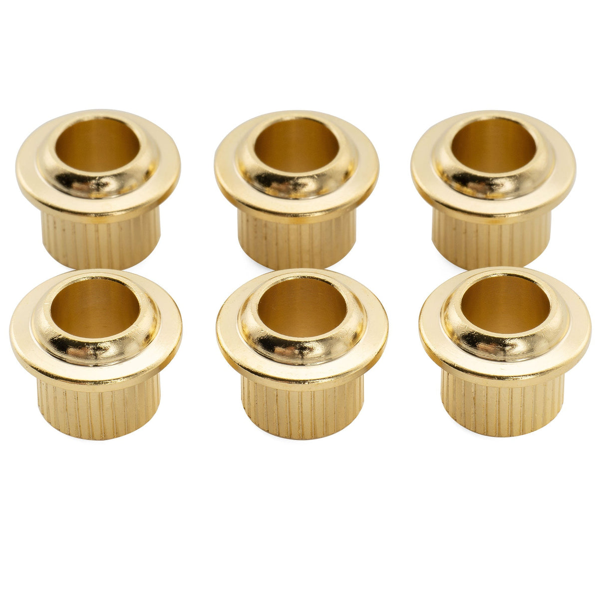 Musiclily Ultra Solid Brass 9mm Vintage Style Tuner Bushings Tuning ...